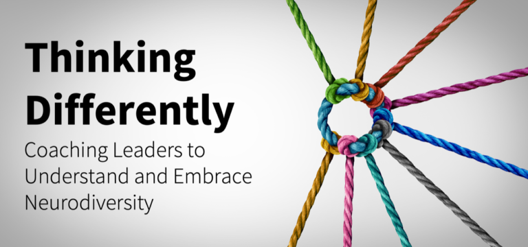 Thinking Differently: Coaching Leaders to Understand and Embrace ...